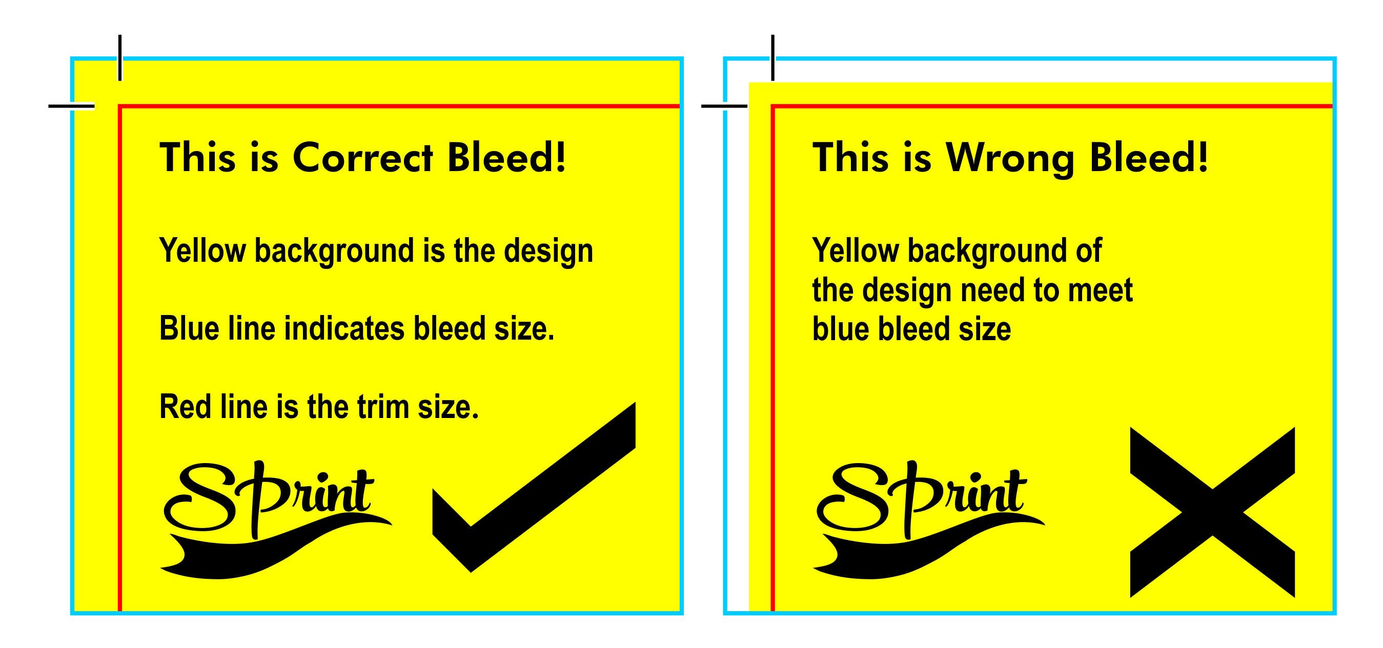 Bleed In Printing Sprint Printing Press In Delhi